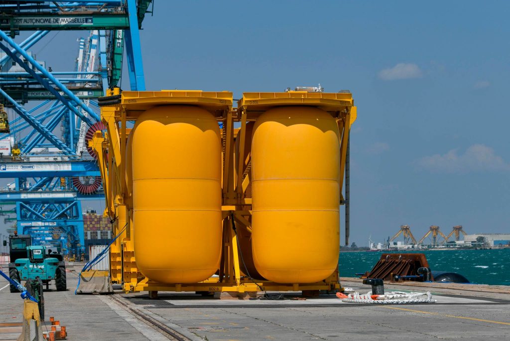 Provence Grand Large - France's first Floating Wind pilot-project - Tugdock