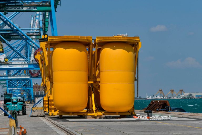 Provence Grand Large - France's first Floating Wind pilot-project - Tugdock